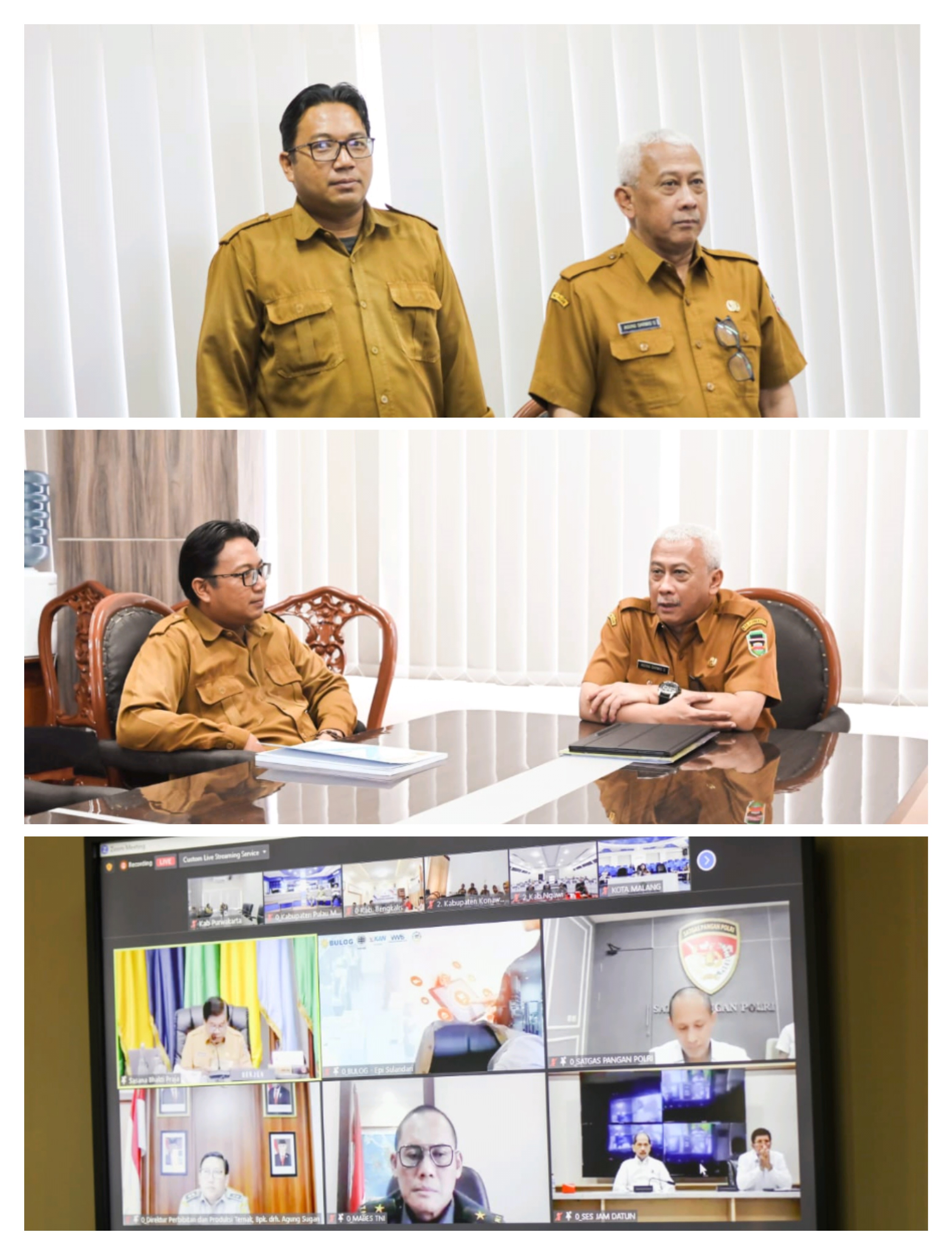 Rapat Koordinasi Pengendalian Inflasi Daerah Mingguan secara virtual ... Rapat Koordinasi Pengendalian Inflasi Daerah Mingguan secara virtual ...