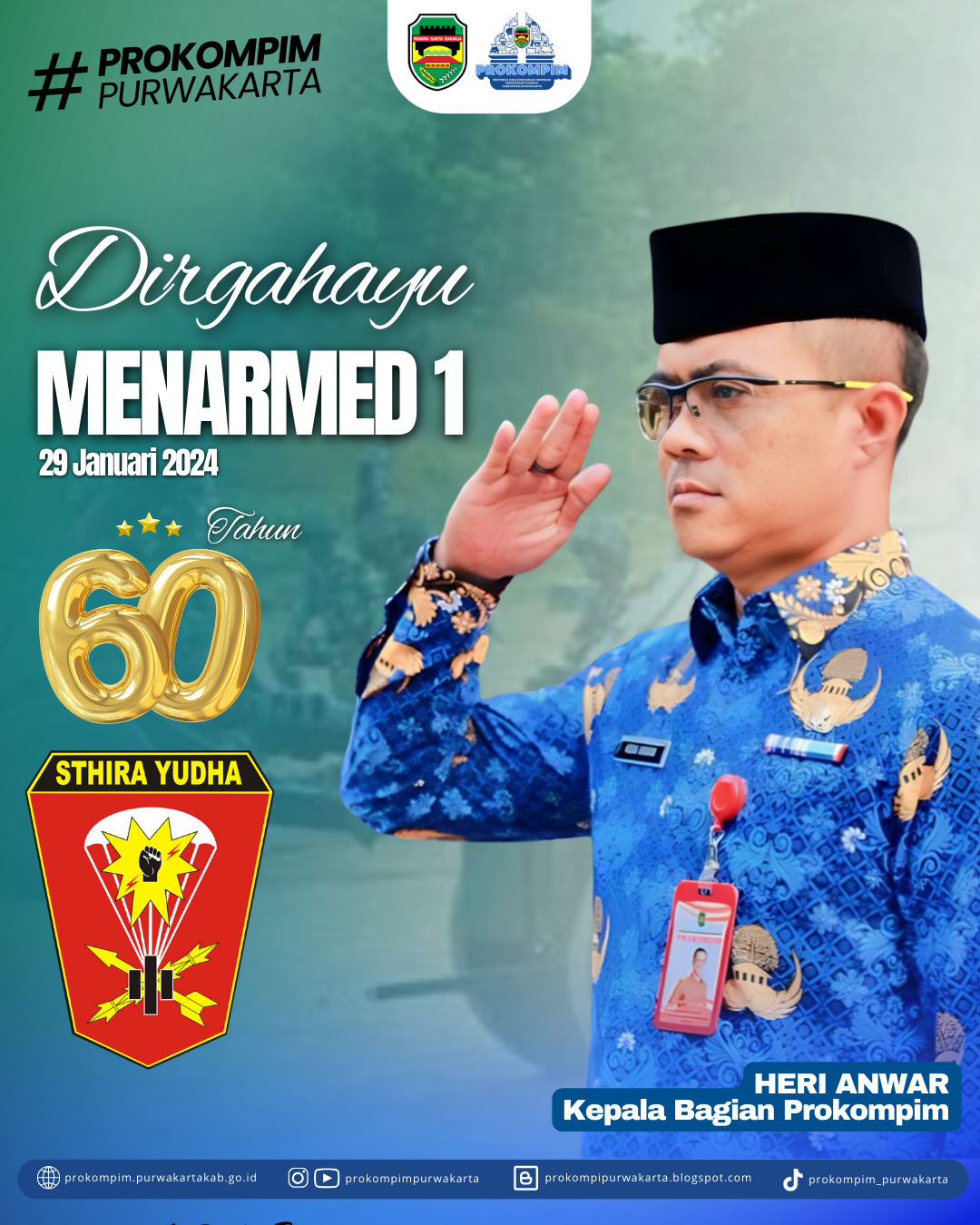 Dirgahayu MENARMED 1 Tahun 2024 - Prokompim